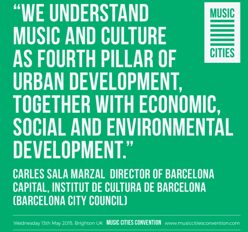 Music Cities Convention: «La música es el cuarto pilar para el ...